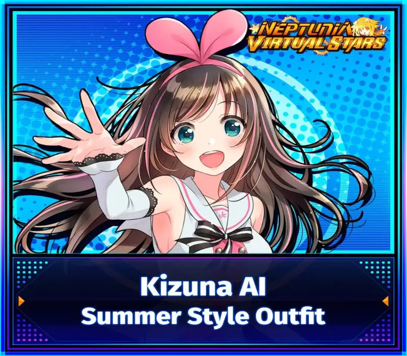 Dress Up Kizuna Ai in Summer Style! Neptunia Virtual Stars D...